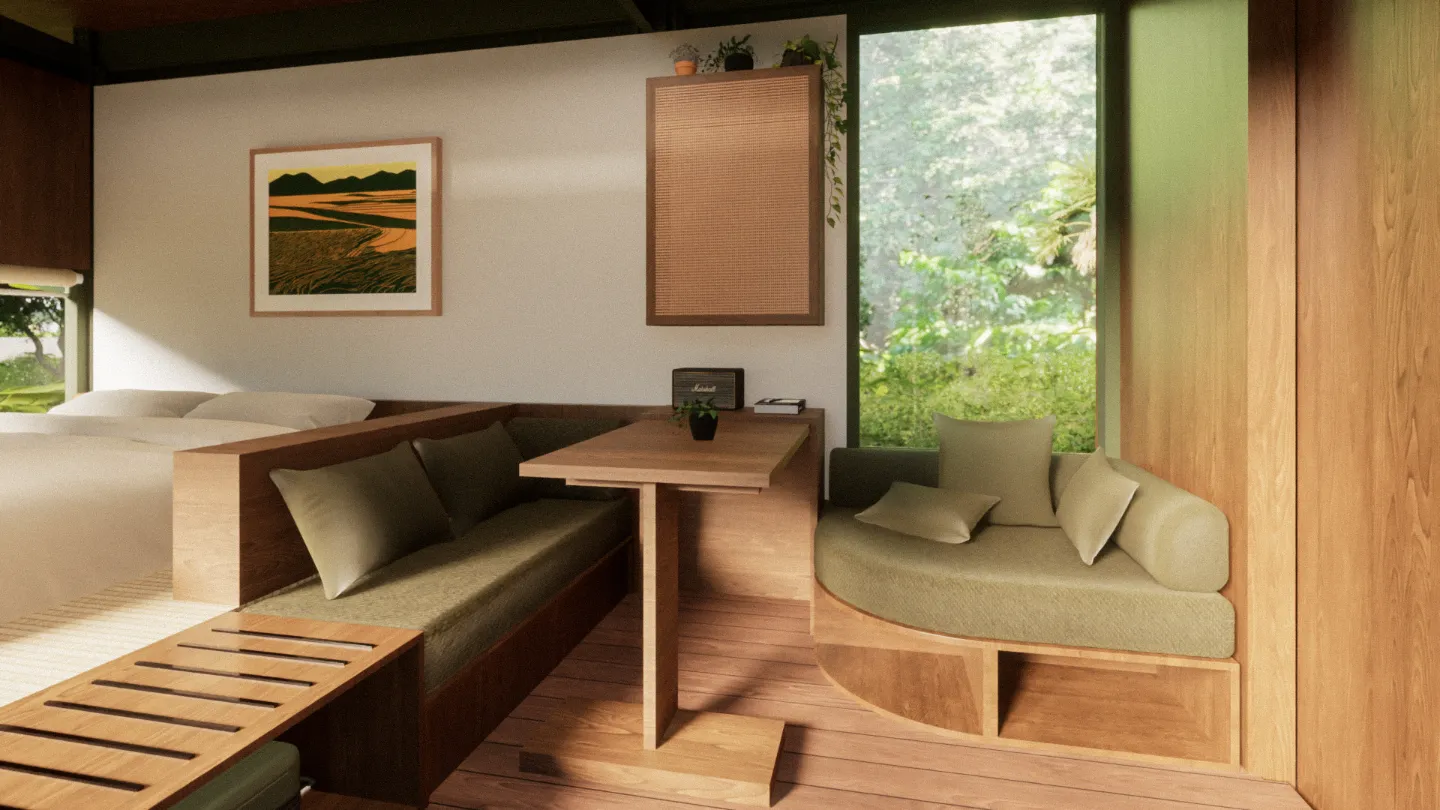 Tiny House Interior - Stilt Studios Development