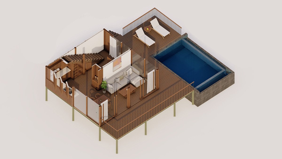 Tiny House Interior - Stilt Studios Development