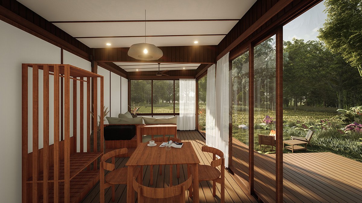 Tiny House Interior - Stilt Studios Development